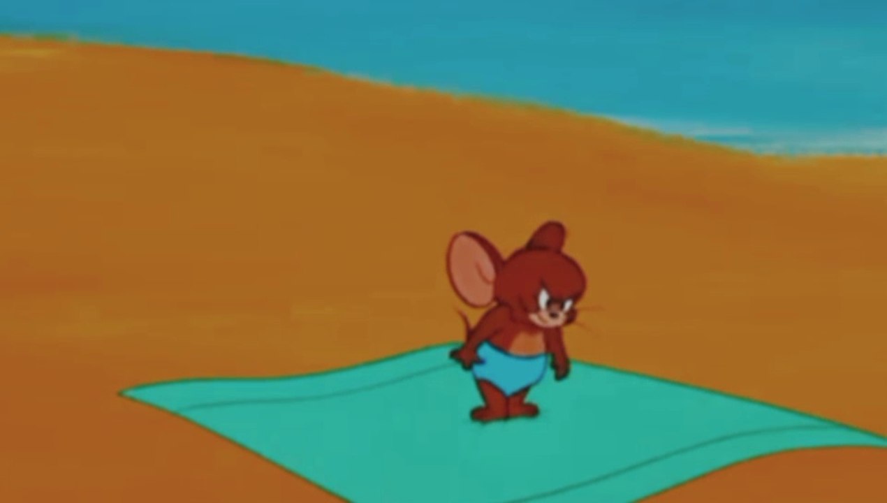 Tom and Jerry Muscle Beach Tom | Strong Tom Cartoon Funny Gym Scene ...