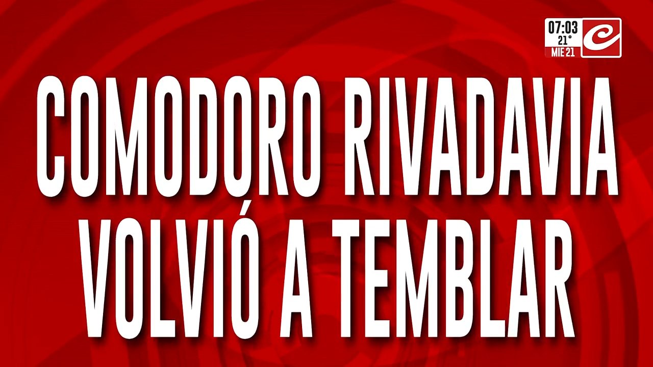 Comodoro Rivadavia volvió a temblar: devastadoras imágenes del desastre ...