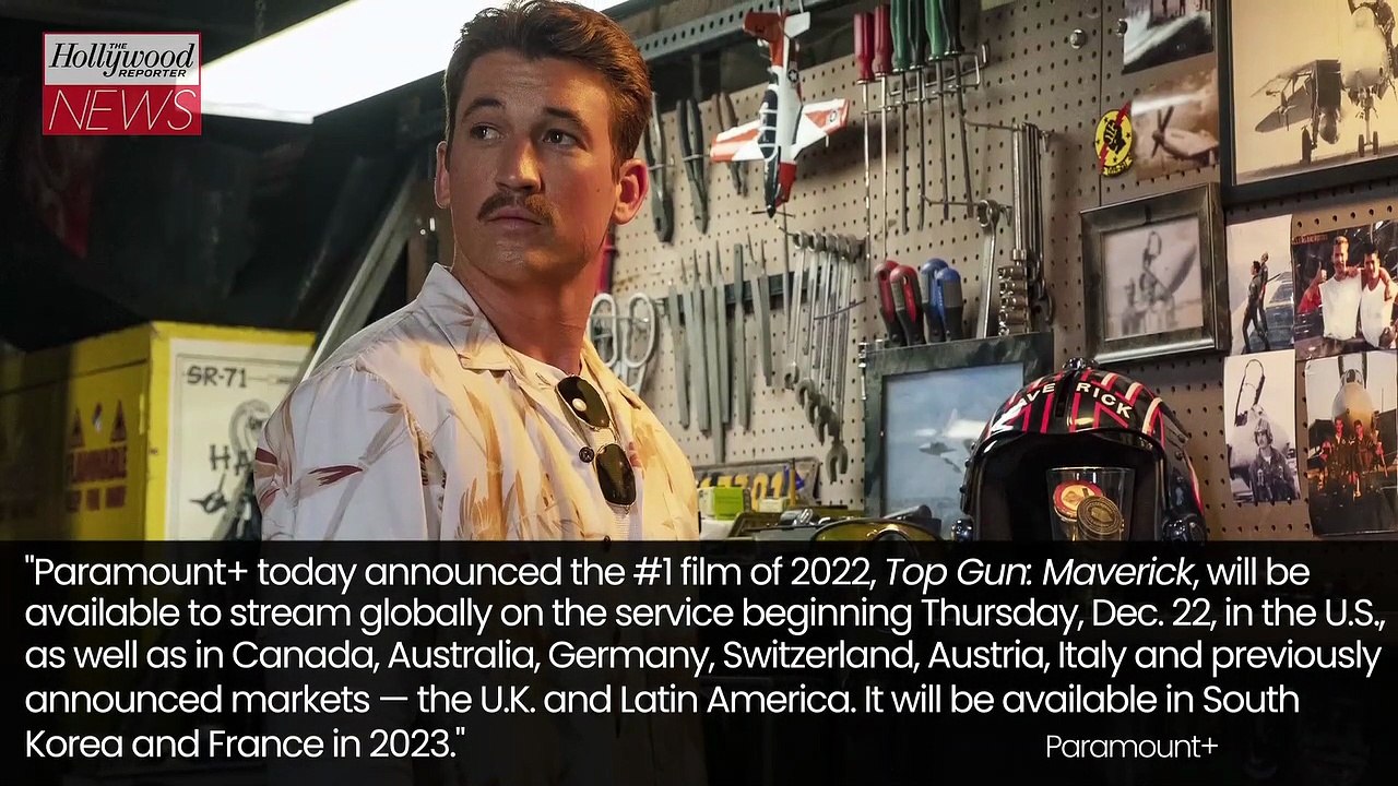 ‘Top Gun: Maverick’ to Hit Paramount+ in Late December | THR News ...