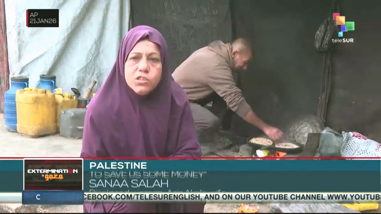 Severe cold waves force hundreds of people in Khan Younis to search for ...