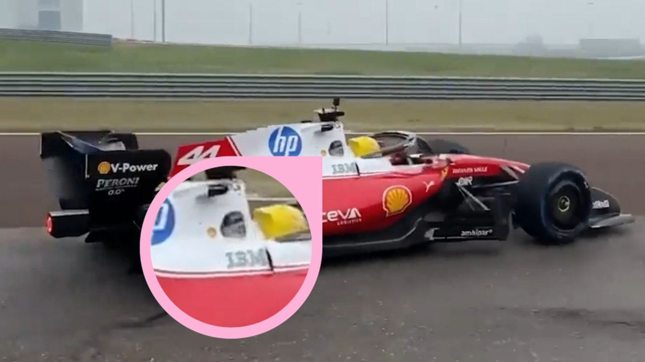 Un dettaglio della nuova Ferrari incuriosisce il web: perché c'è un ...