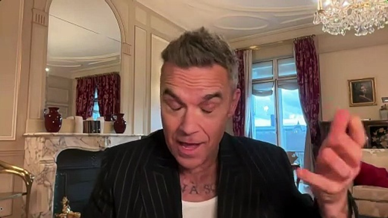Robbie Williams says No1 albums record feels 'incredible' - video ...