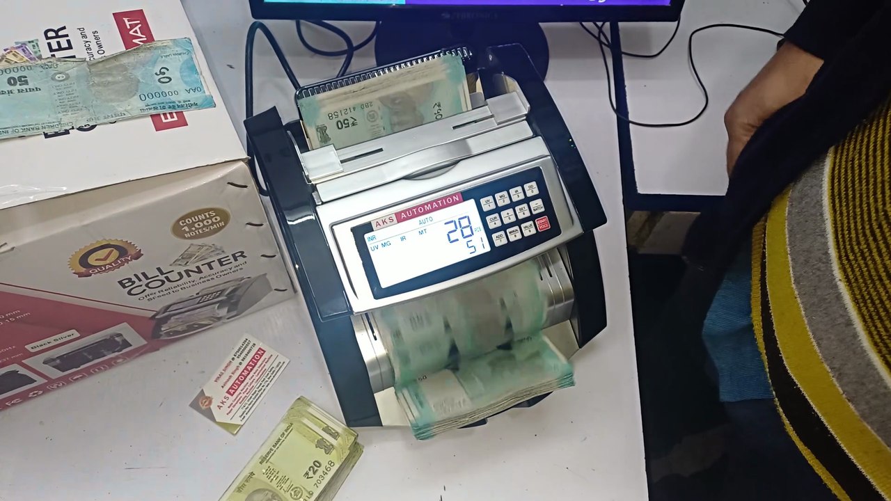 Best Note Counting Machine for Dealers in Ghaziabad | AKS Automation ...