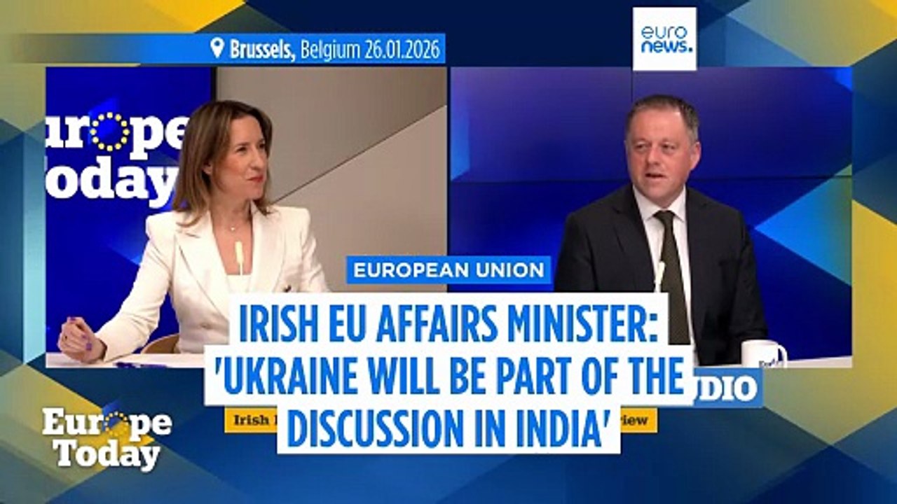 'Ukraine will be part of the discussion this week in India,' says Irish ...