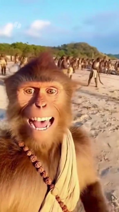 Monkey roaming in the streets of vrindavan - video Dailymotion