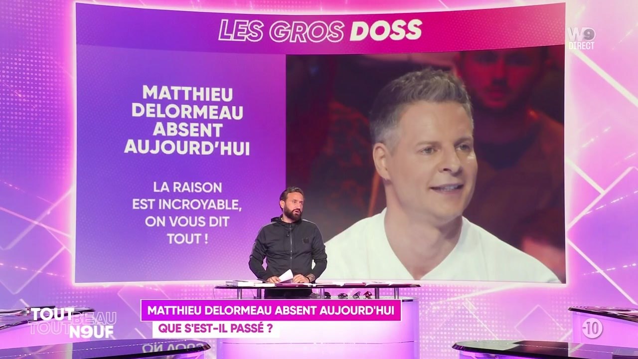 Matthieu Delormeau absent du plateau de TBT9 pour être entendu par la ...