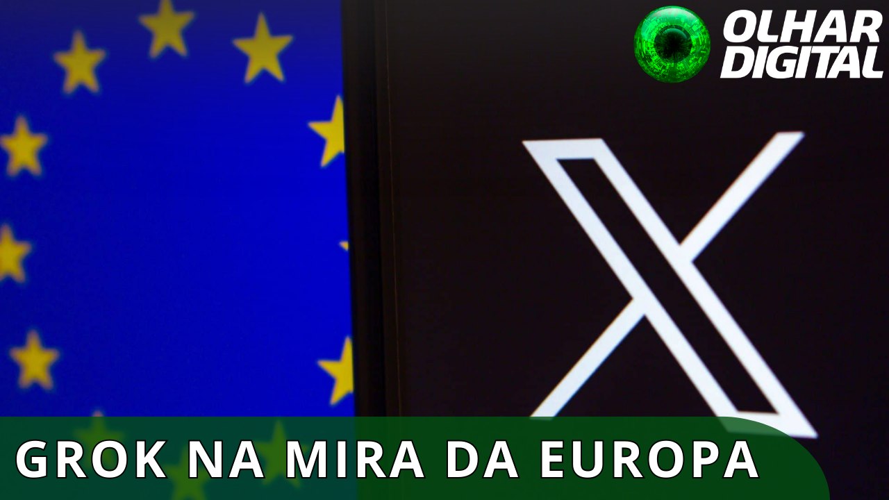 Caso Grok: União Europa abre investigação oficial contra o X - Vídeo ...