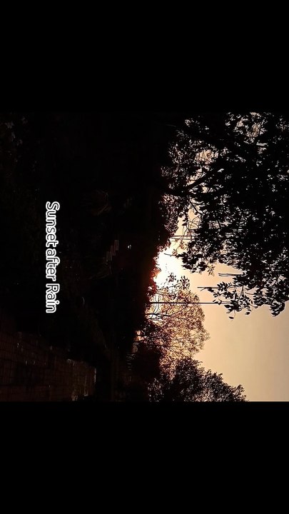 After rain Beautiful Sunset #trending #saqibhas - video Dailymotion