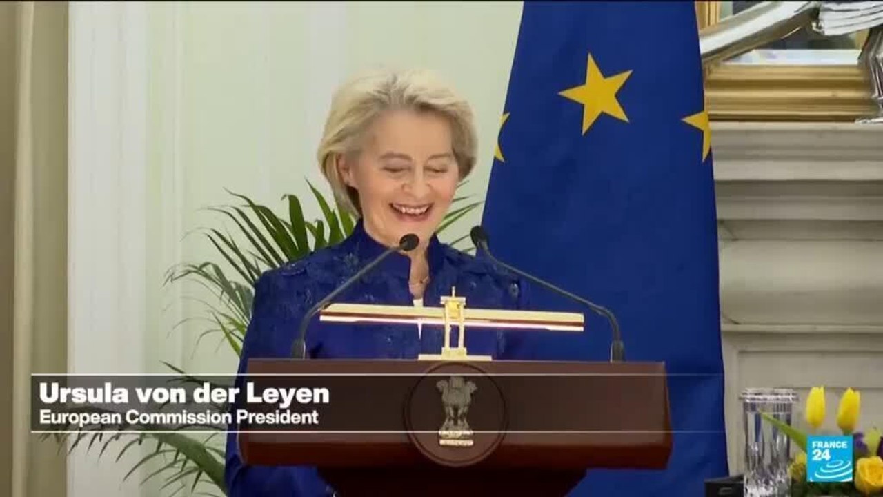 India and EU seal landmark trade pact after 20 years of talks - video ...