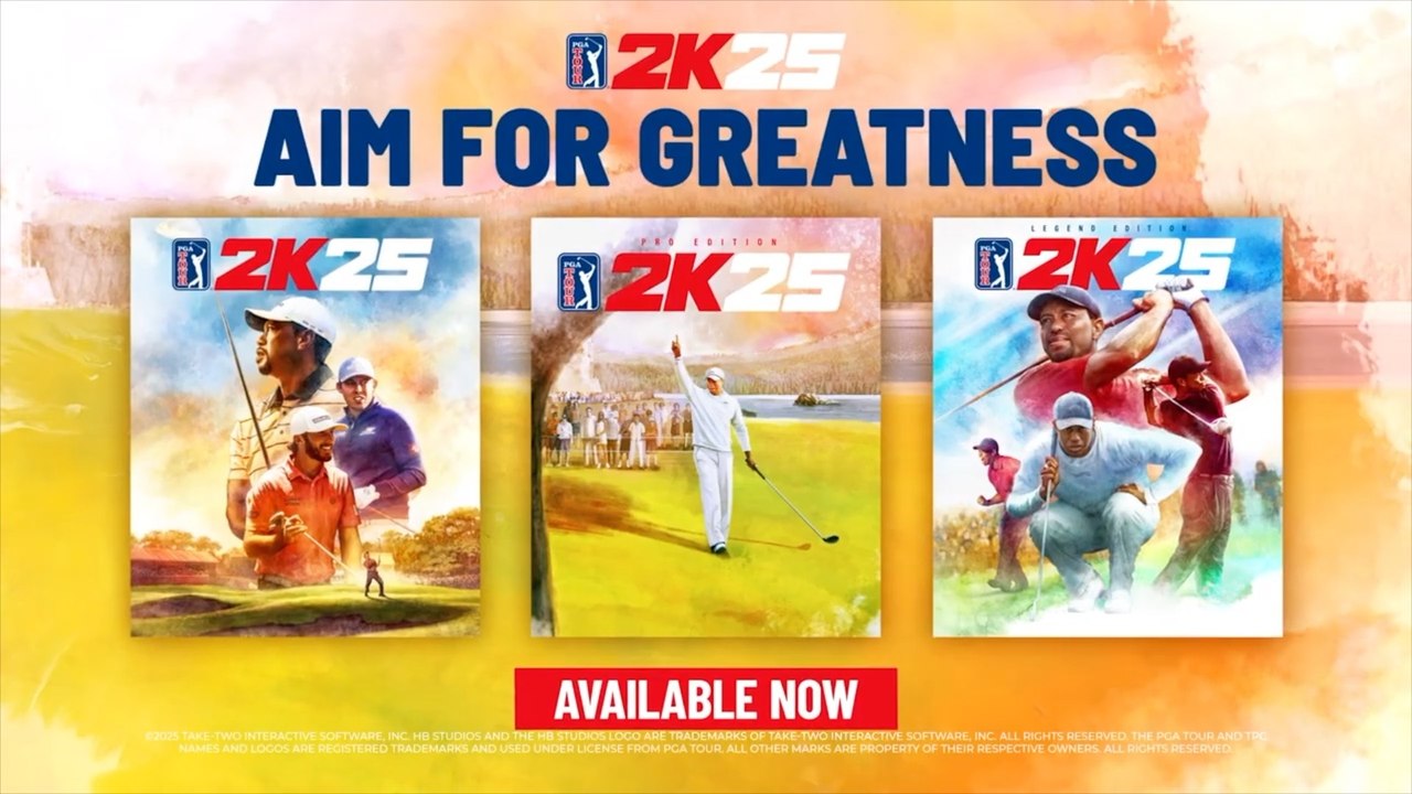 PGA Tour 2K25 Official Year 2 Trailer - video Dailymotion