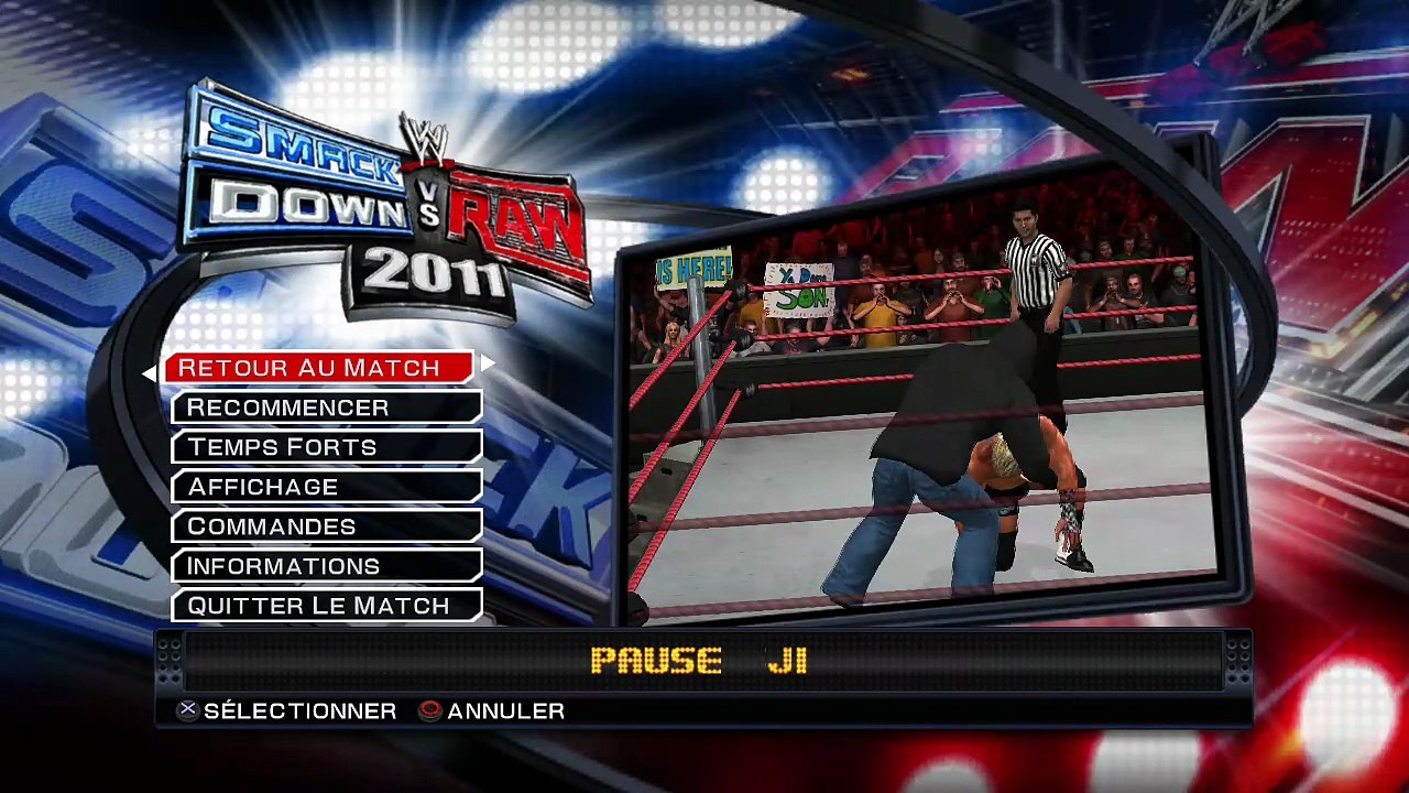 WWE Smackdown vs. Raw 2011 online multiplayer - ps3 - Vidéo Dailymotion