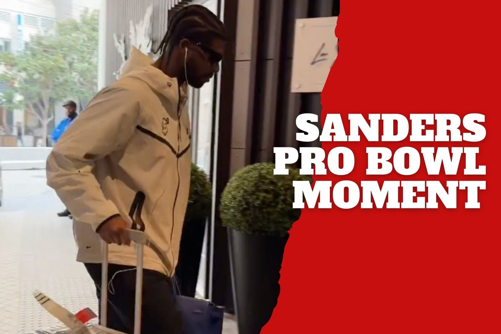 Shedeur Sanders arrives in San Francisco for his Pro Bowl debut after ...