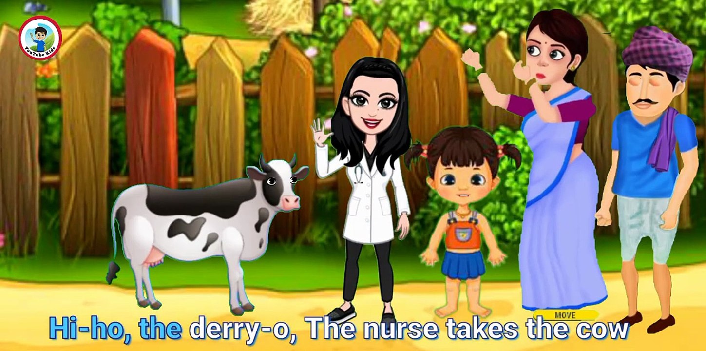 The Farmer in the Dell | Nursery Rhyme for Kids #KidsSongs # ...