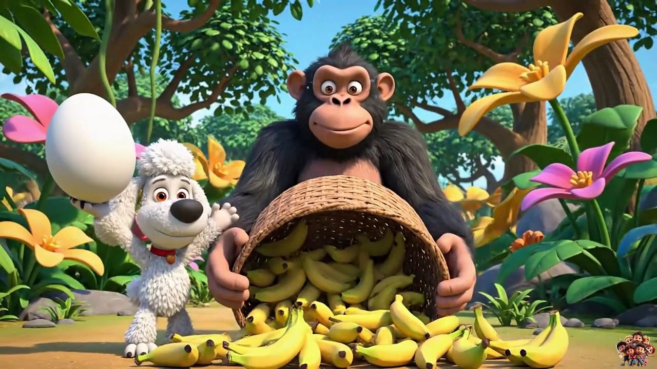 Bandar Ki Shararat! 🐒 Ande Chori Story 🐣 Hindi Moral Story for Kids ...