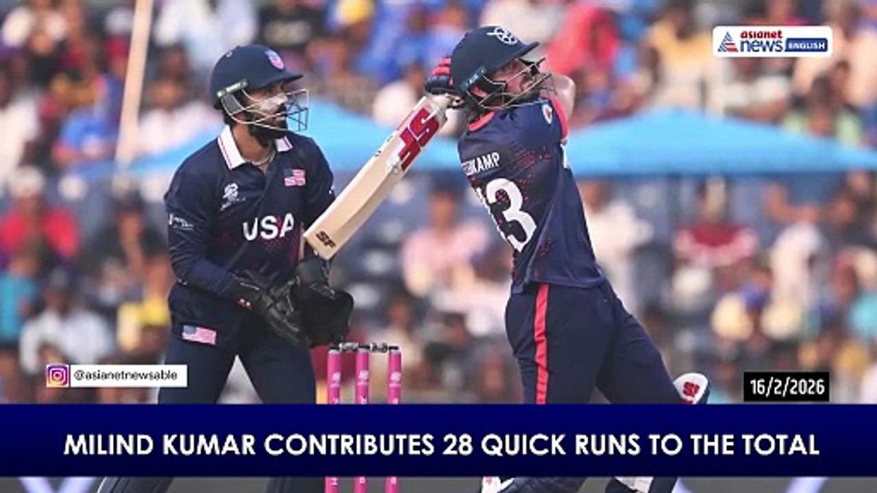 USA vs NAM T20 Highlights: Sanjay & Monank Spark United States 31-Run ...