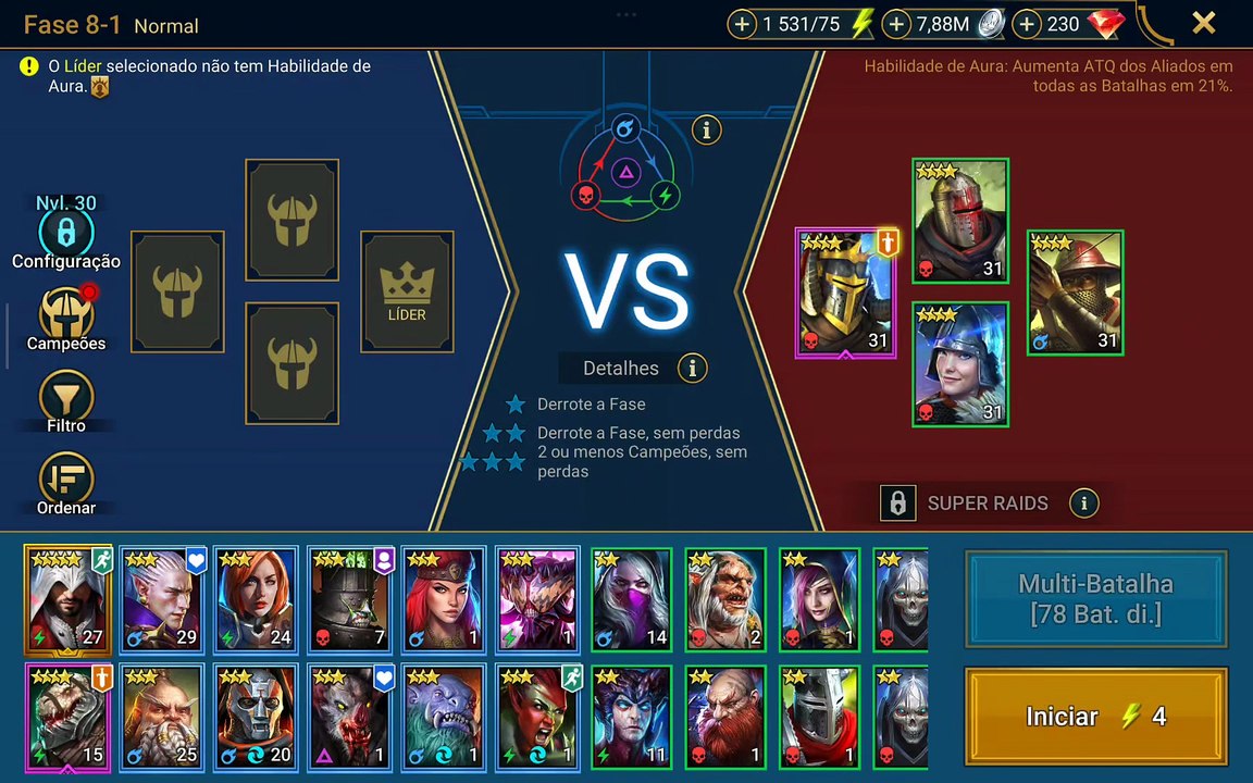 RAID: Shadow Legends | Daily Hero Progression & Tactical Campaign [No ...