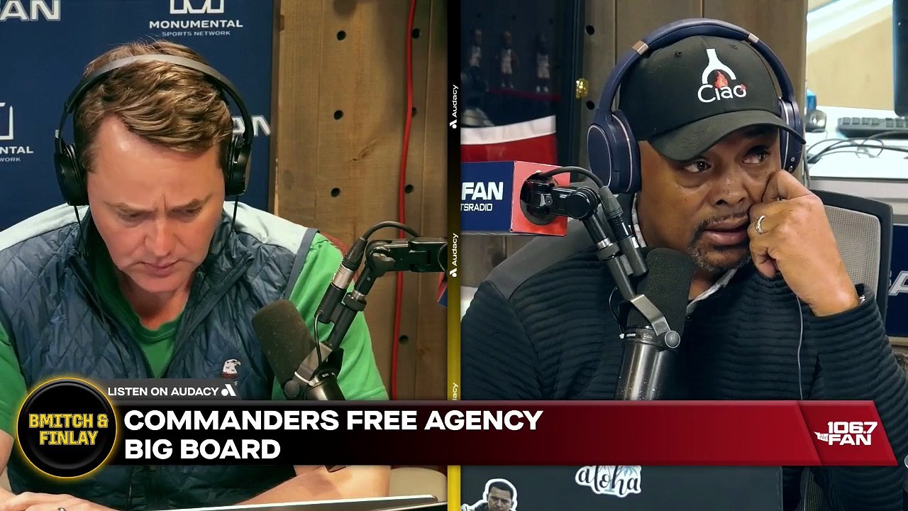 Where Do Commanders Go For Wide Receiver Help? I BMitch & Finlay ...