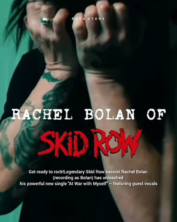 Rachel Bolan (Skid Row) rilis new single - video Dailymotion