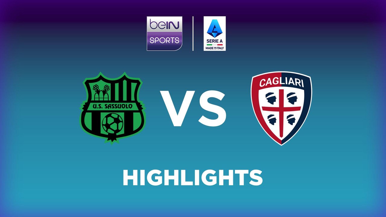 Sassuolo vs. Cagliari - Game Highlights - Vidéo Dailymotion
