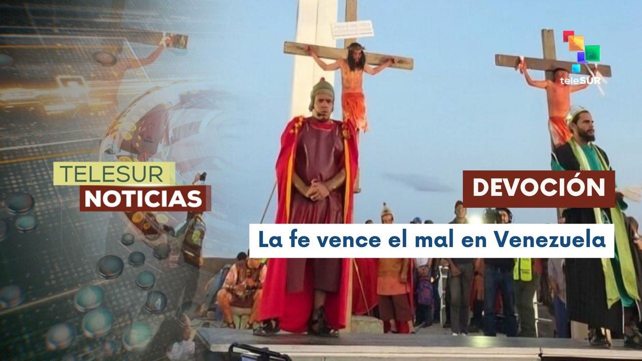 Venezuela revive viacrucis viviente en Petare - Vídeo Dailymotion