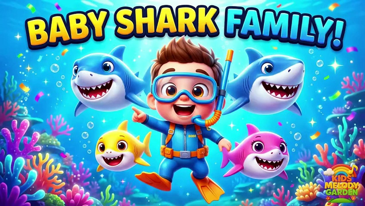 Baby Shark Family Song 🦈 | Mommy Daddy Baby Shark Dance | Fun Nursery ...