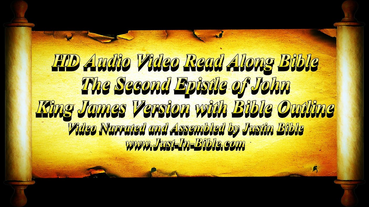 2 John Complete | Bible Book 63 | The Holy Bible | KJV HD Audio Video ...