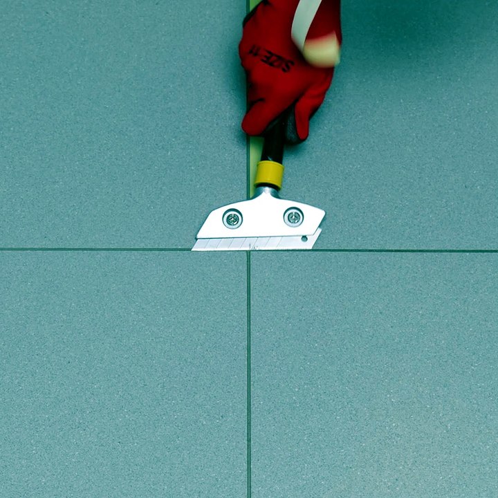 Oddly satisfying tile grout sealing! - video Dailymotion