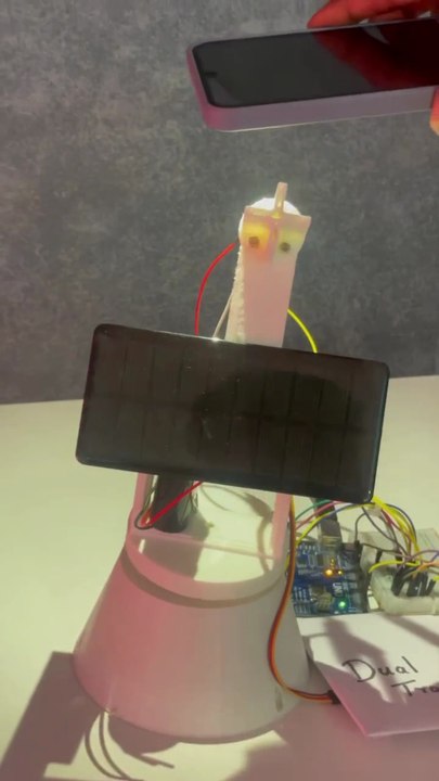 Dual Axis Solar Tracker Using Arduino - video Dailymotion
