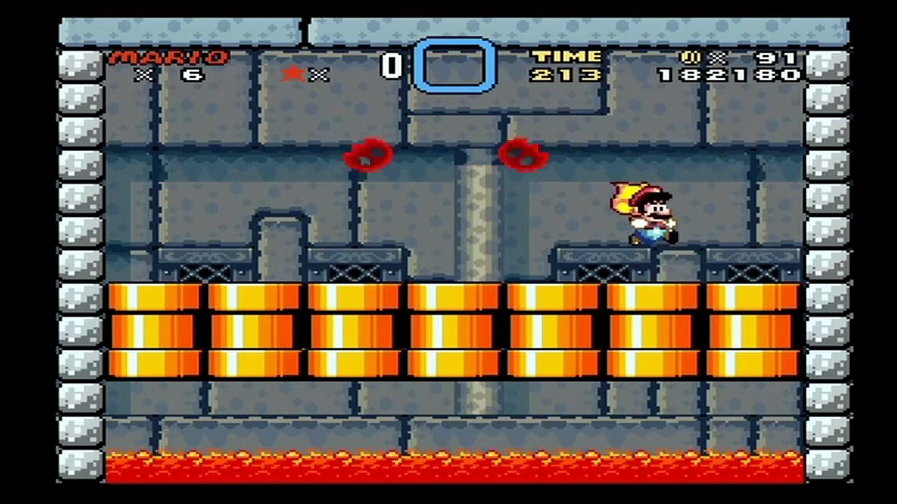 Super Mario World - Boss Fight - Wendy's Castle - Wendy O. Koopa ...