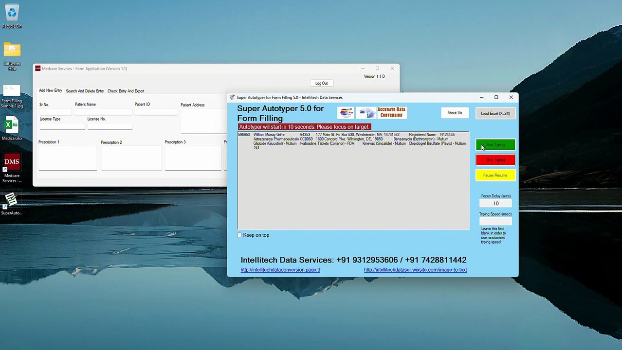 Super Autotyper 5.0 Form Filling in Medcare, DMS, Form Filling Software ...