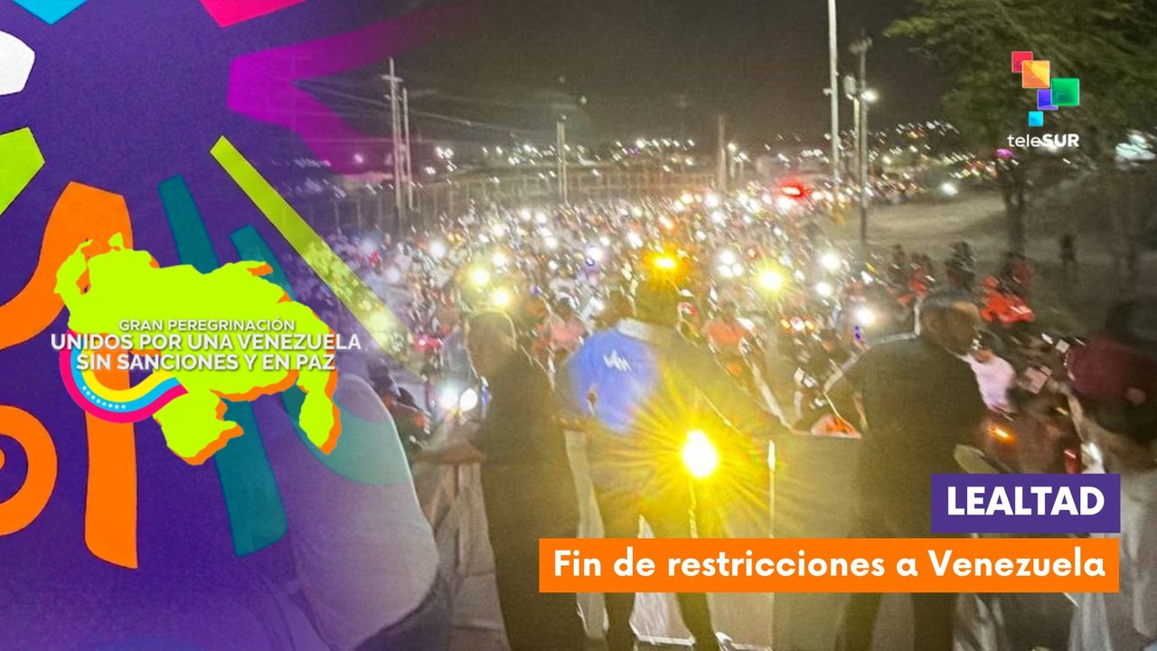 Venezuela peregrina por la paz y el cese de sanciones estadounidenses ...