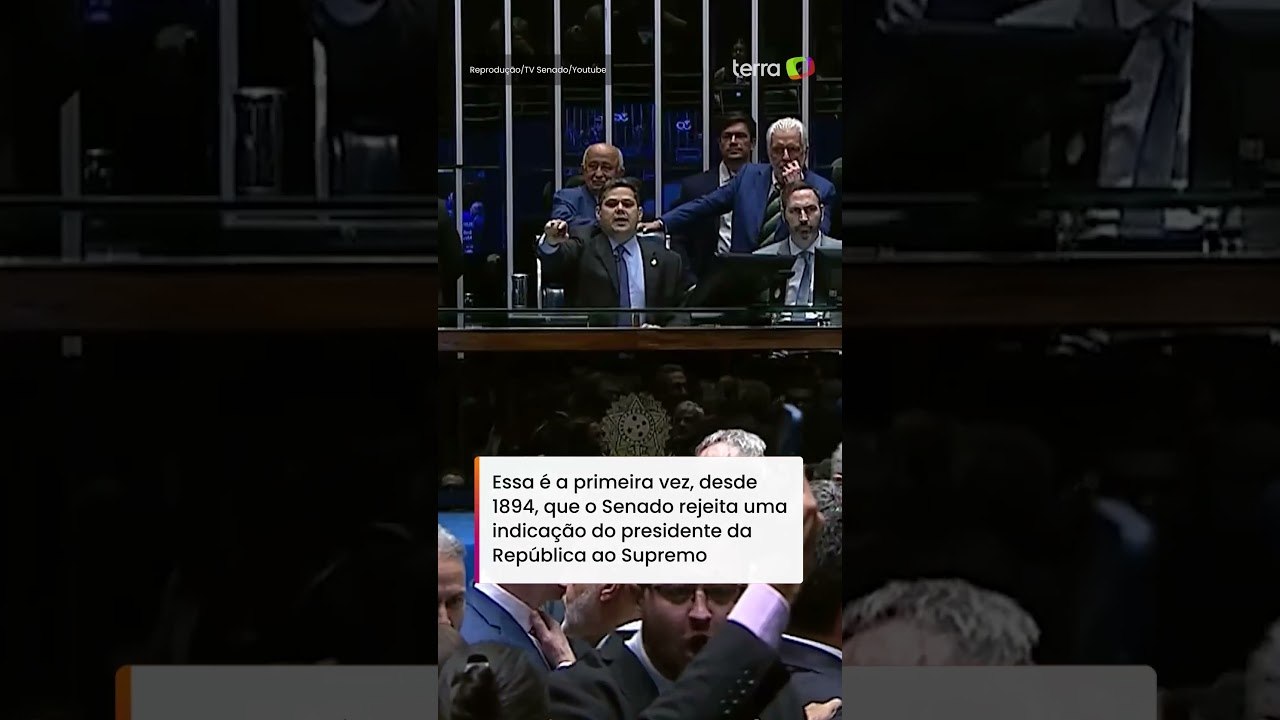 Senado rejeita indicação de Jorge Messias ao STF #shorts - Vídeo ...