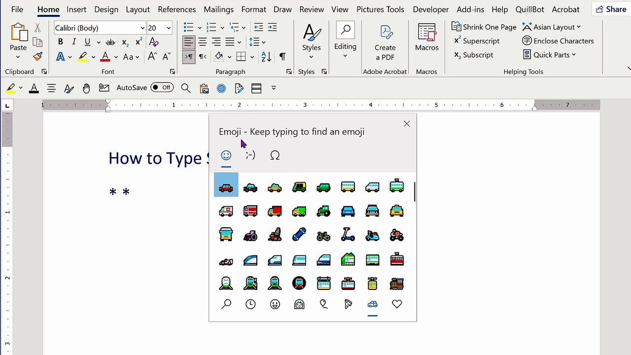 How to Type ★ Star Symbol on Laptop Keyboard | Windows 10 Tips - video ...
