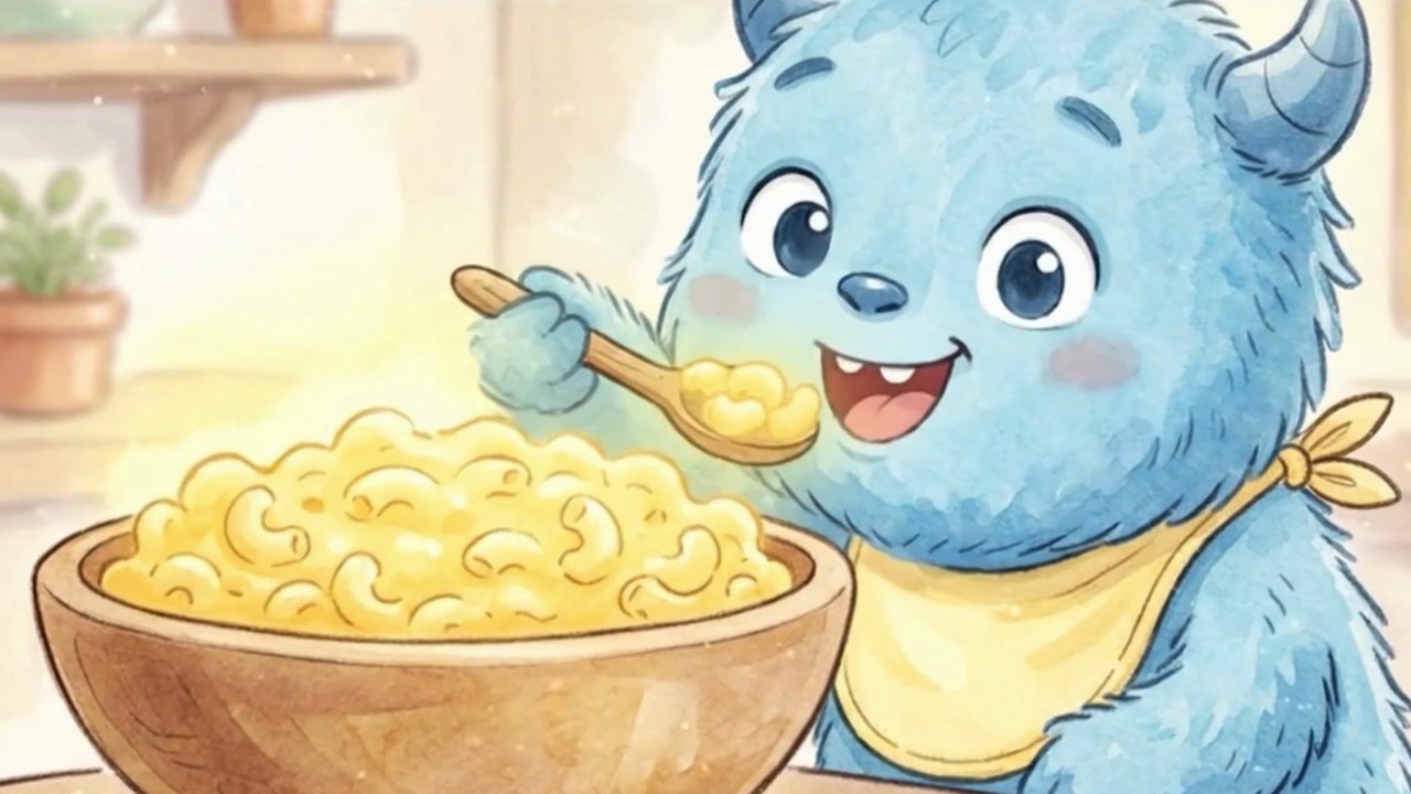 The Monster Who ONLY Ate Macaroni! 🧀 Trying New Foods | Picky Eater ...