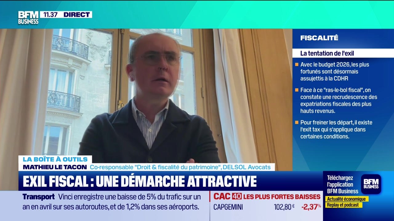 La boîte à outils : Exil fiscal, une démarche attractive - 20/05 ...