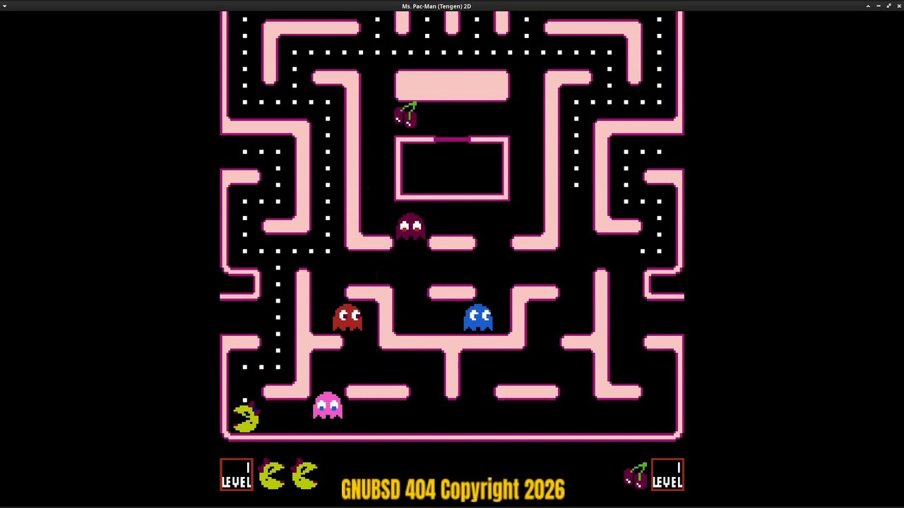 GNUBSD 404 Long N138 TENGEN MS PacMan (Linux/Java) - video Dailymotion