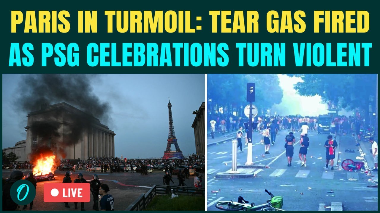 Paris Violence BREAKING: PSG Fans CLASH With Police As Paris Streets ...