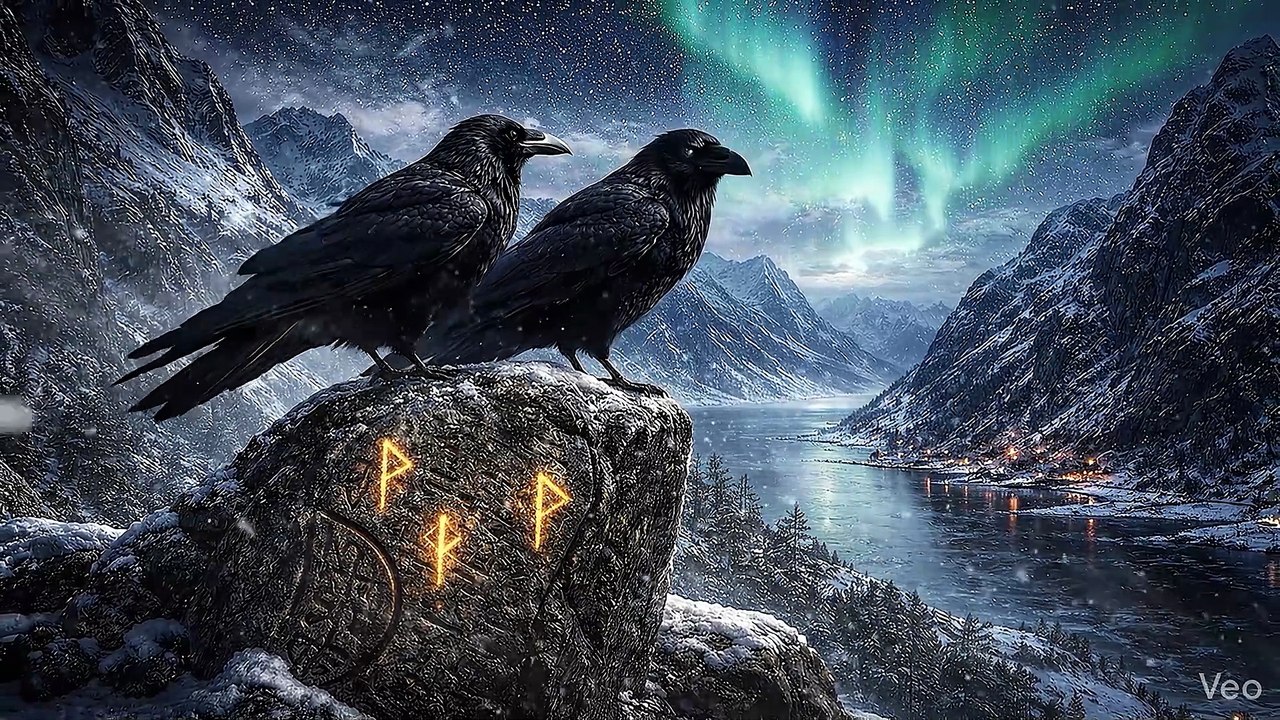 THE RAVENS OF ODIN – Hugin & Munin | Epic Viking & Norse Mythology ...