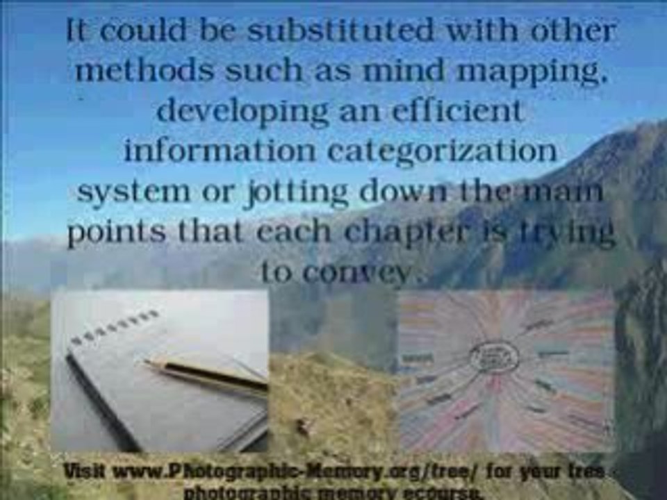 Photographic Memory Techniques Exposed Video Dailymotion