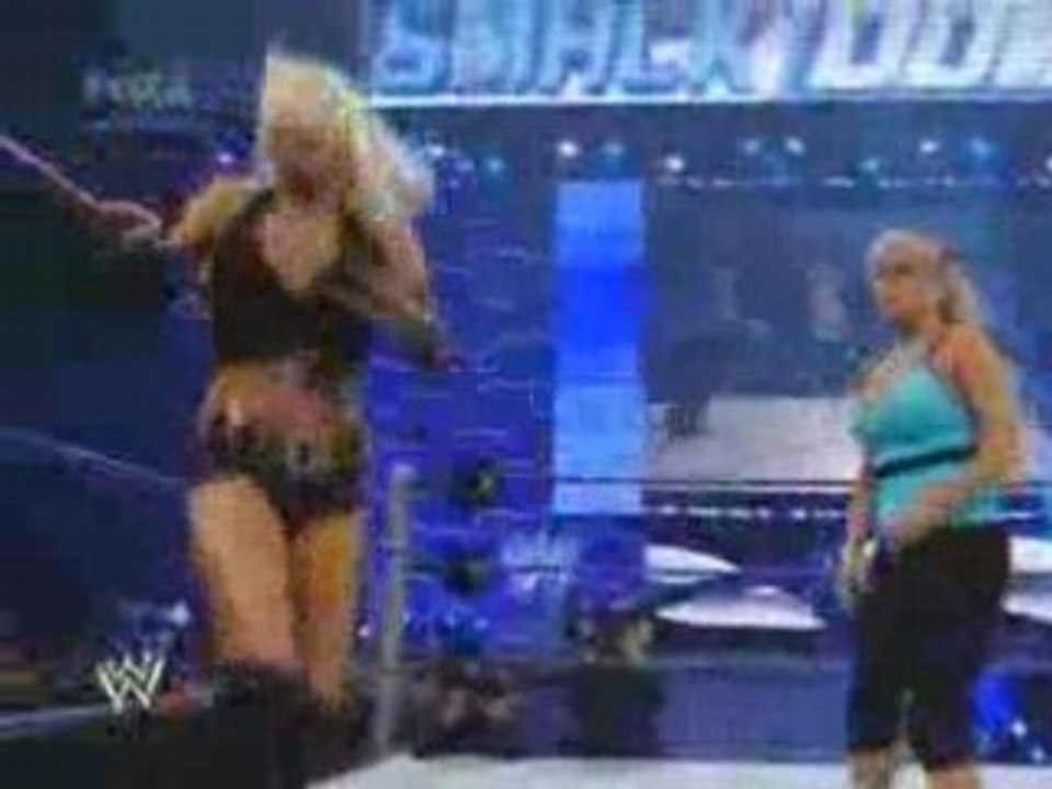 Divas Tag Team Match - Smackdown 7/11/08 - video Dailymotion
