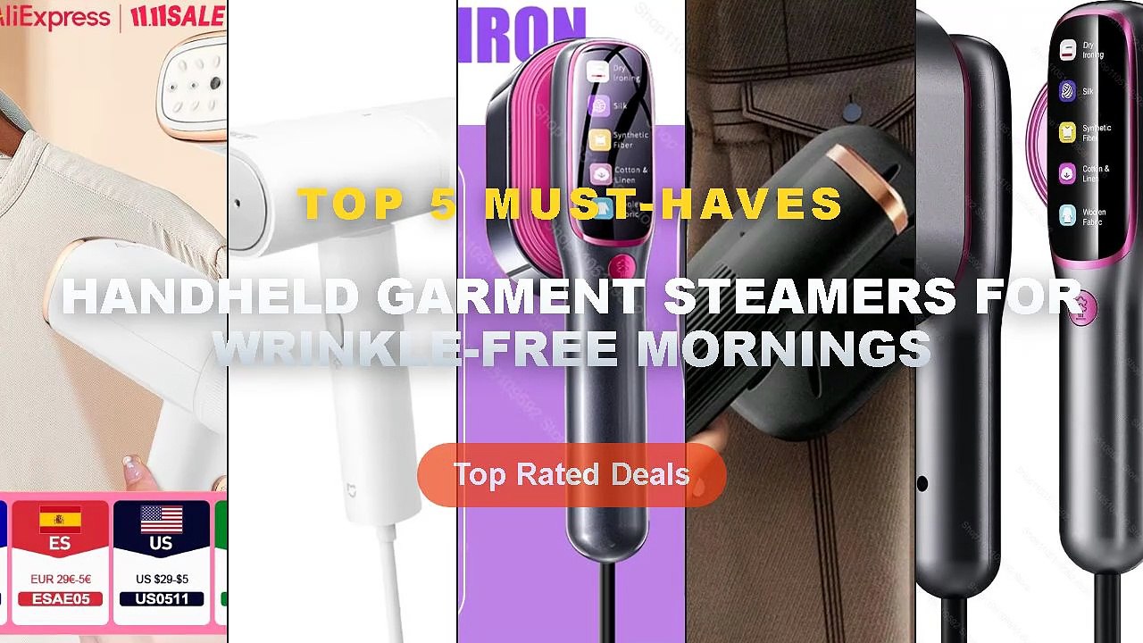 Don't Buy Handheld Garment Steamers For Wrinkle-Free Mornings Before ...