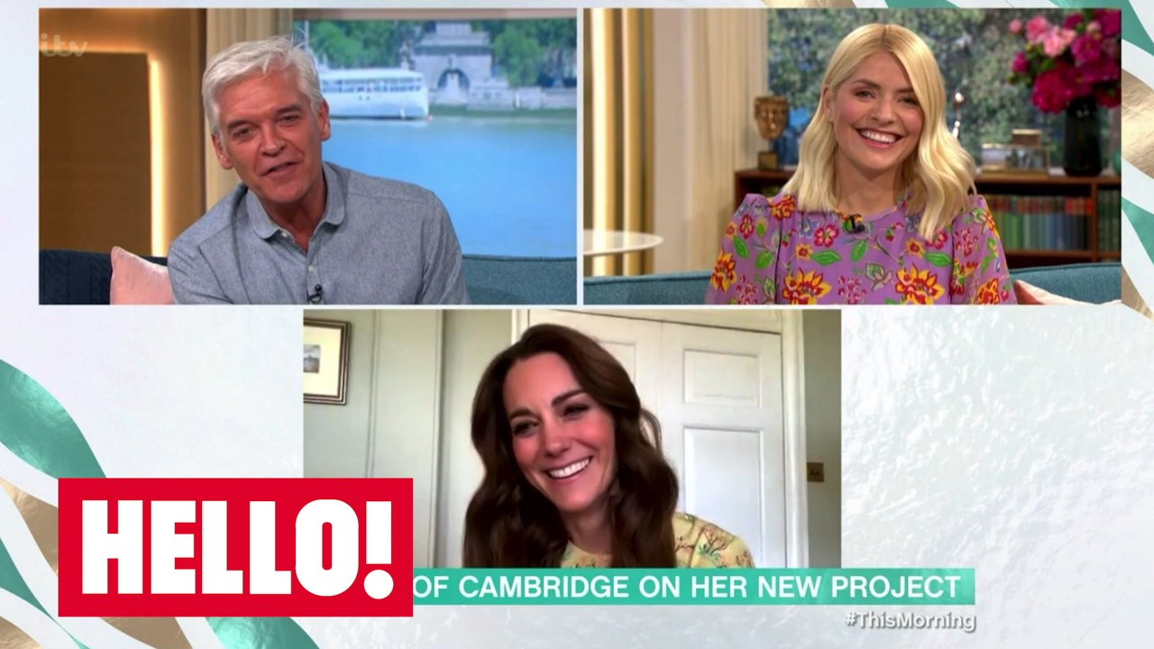 Kate Middleton tells Holly Willoughby and Phillip Schofield all about ...