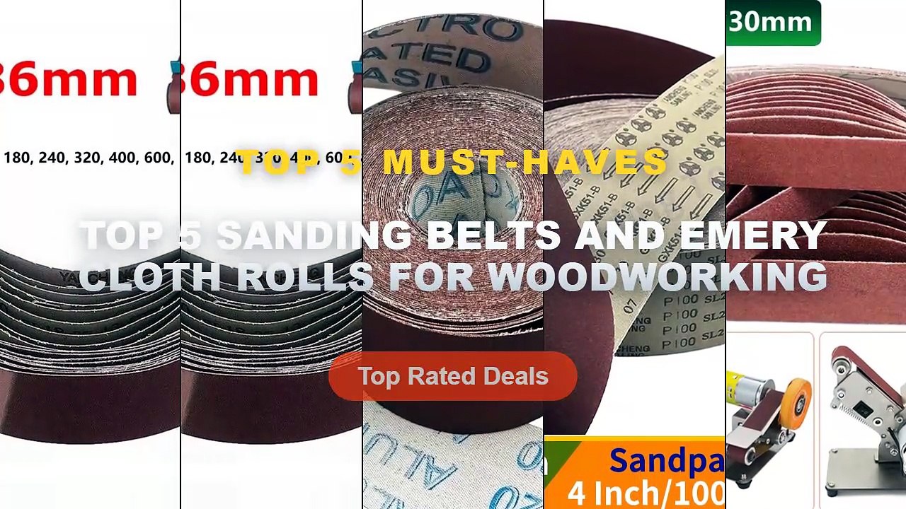 Don't Buy Top 5 Sanding Belts And Emery Cloth Rolls For Woodworking ...