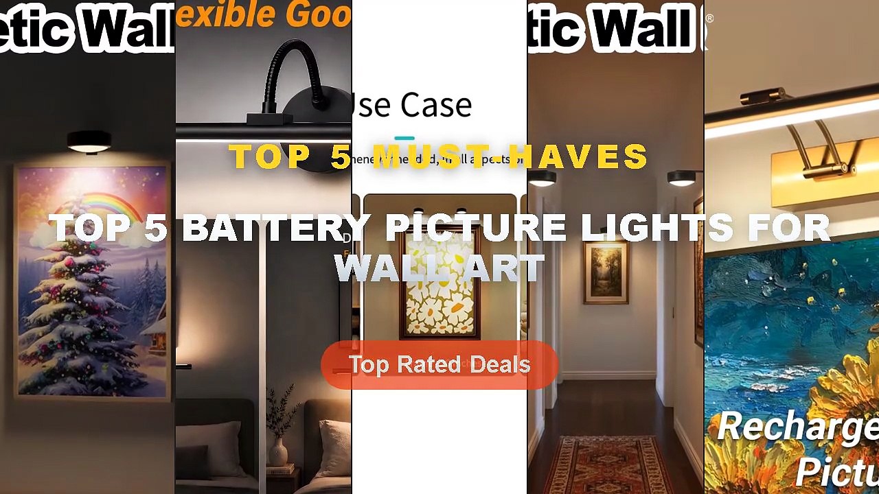 Amazing Top 5 Battery Picture Lights For Wall Art You Need To See ...