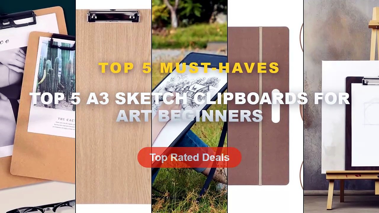 Top 5 A3 Sketch Clipboards For Art Beginners: Top 5 Best Sellers - A3 ...