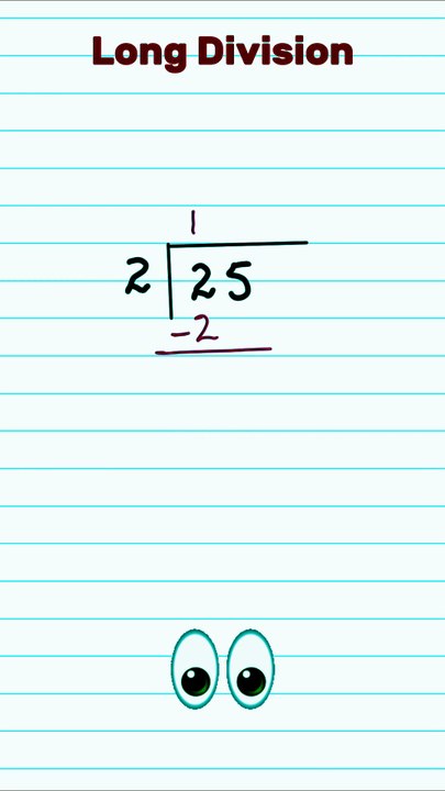 long division method #math #shorts #tricks - video Dailymotion