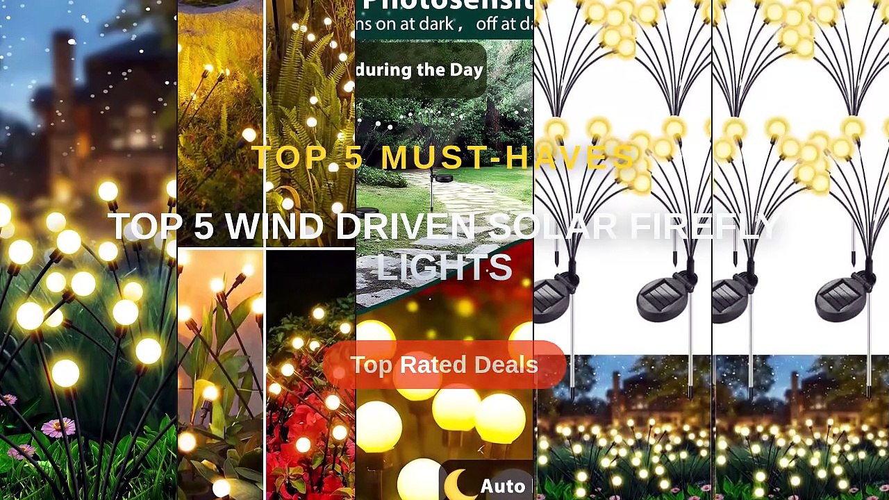 Don't Buy Top 5 Wind Driven Solar Firefly Lights Before Watching This ...