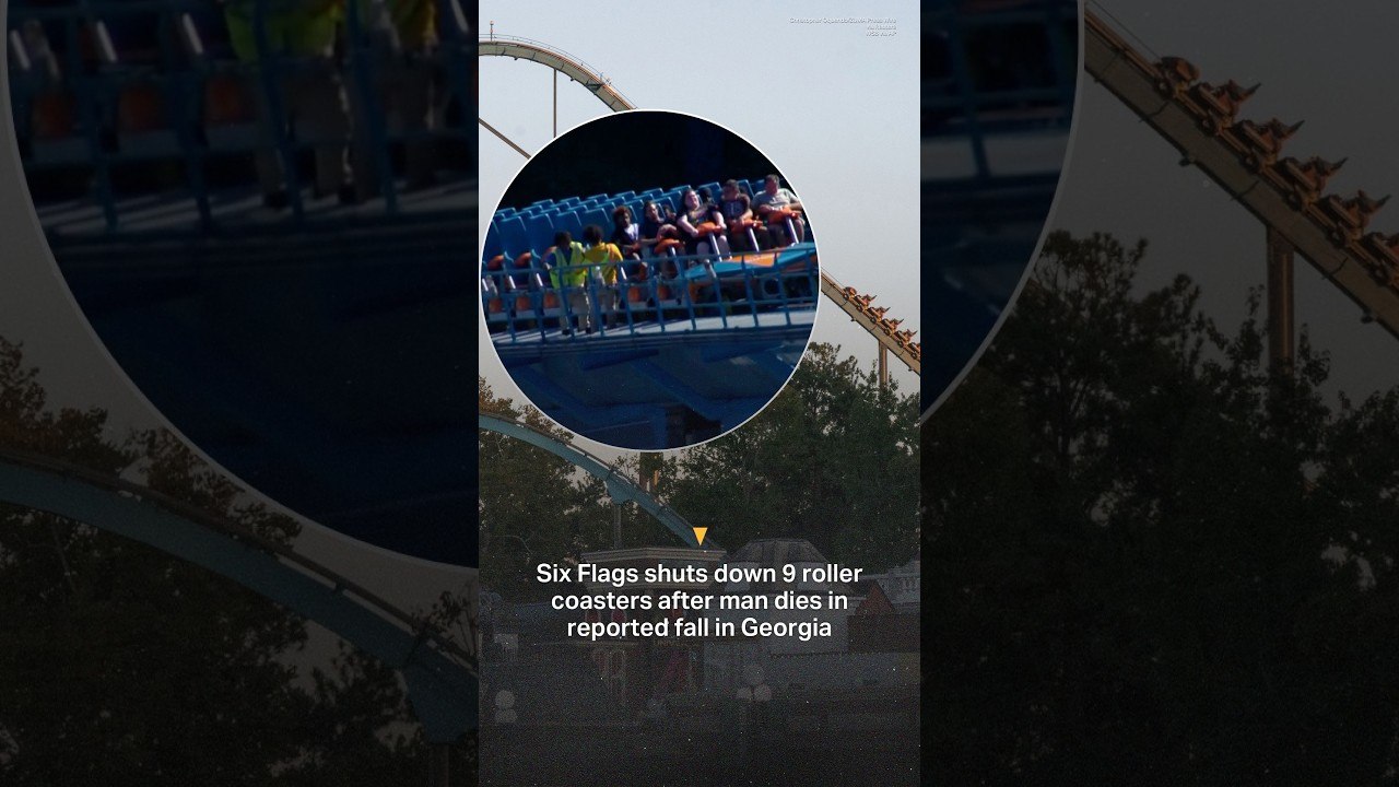 Six Flags Closes 9 Roller Coasters After Man Dies In Reported Fall In 3000