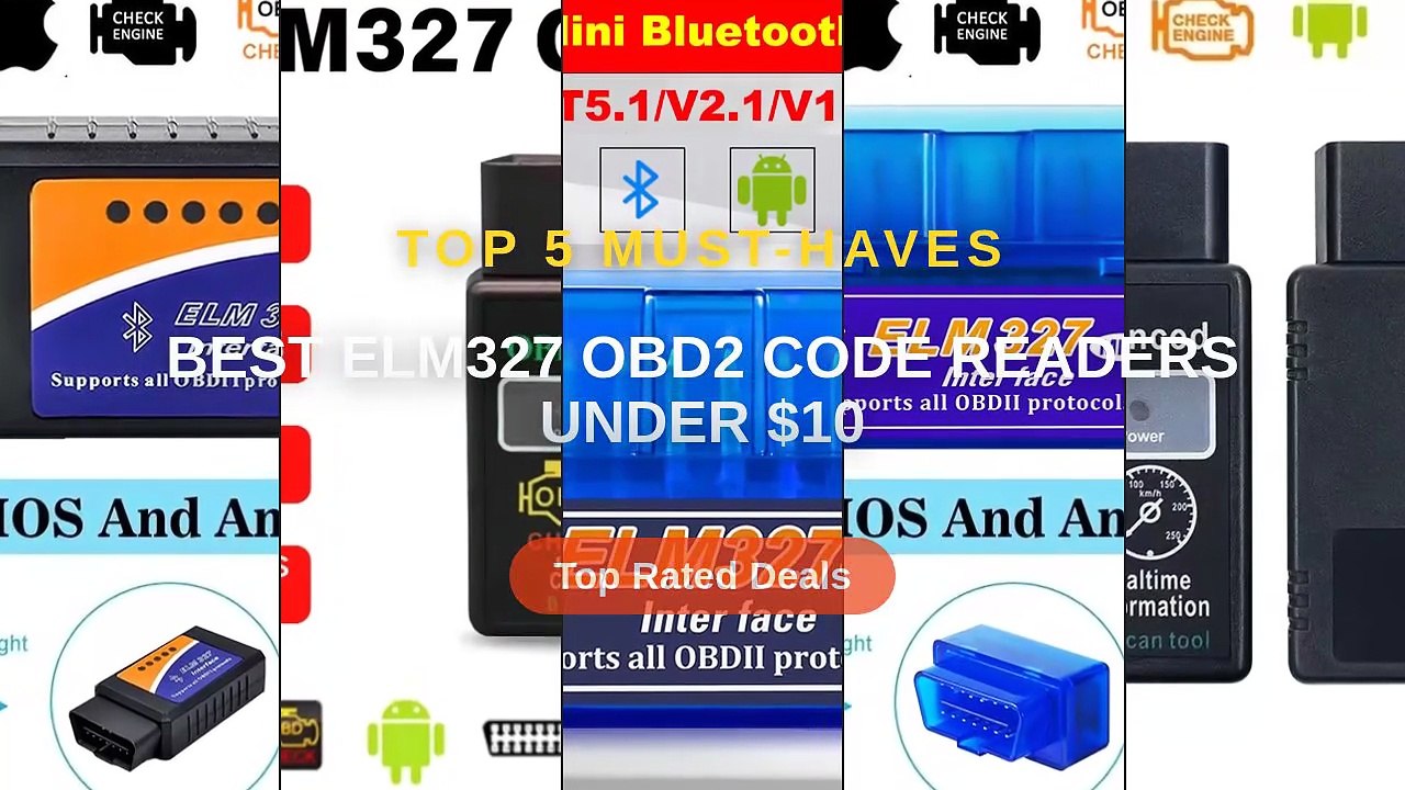 Best ELM327 OBD2 Code Readers Under $10 - video Dailymotion