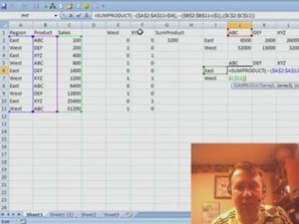 Learn Excel from MrExcel Episode 900 - SUMPRODUCT SUMIFS - video Dailymotion
